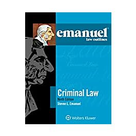 Emanuel Law Outlines: Criminal Law | BarristerBooks.com: The Internet's ...