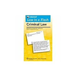 Law In A Flash Flashcards: Criminal Law | BarristerBooks.com: The ...
