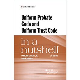 Law in a Nutshell: Uniform Probate Code | BarristerBooks.com: The ...