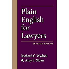 Plain English for Lawyers | BarristerBooks.com: The Internet's Largest ...