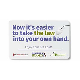 BarristerBooks.com Gift Card | BarristerBooks.com: The Internet's ...